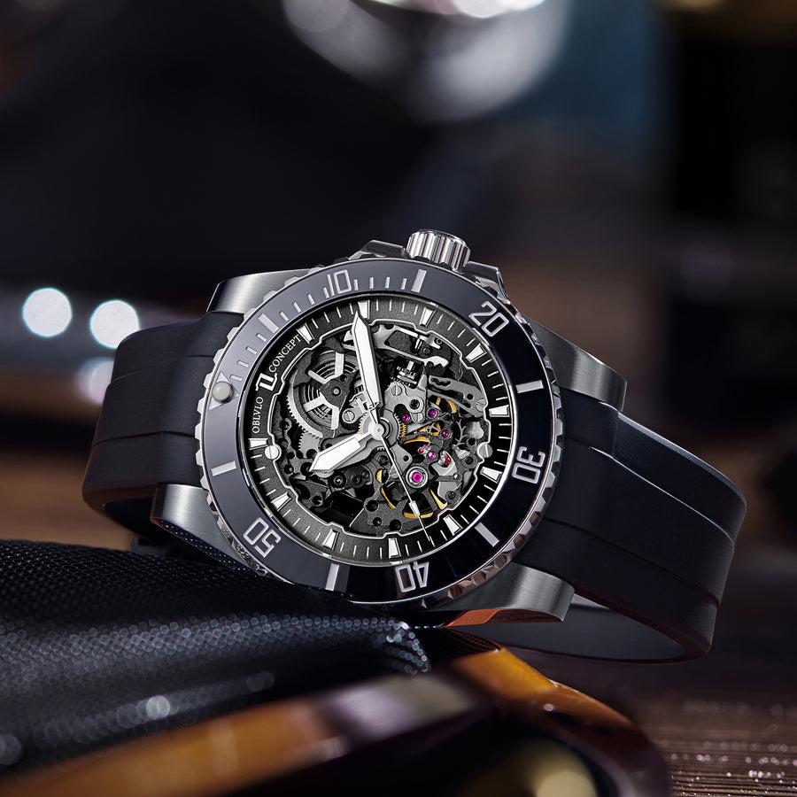 Best Affordable Luxury Automatic Skeleton Dive Watch Under $1000 - Obl ...