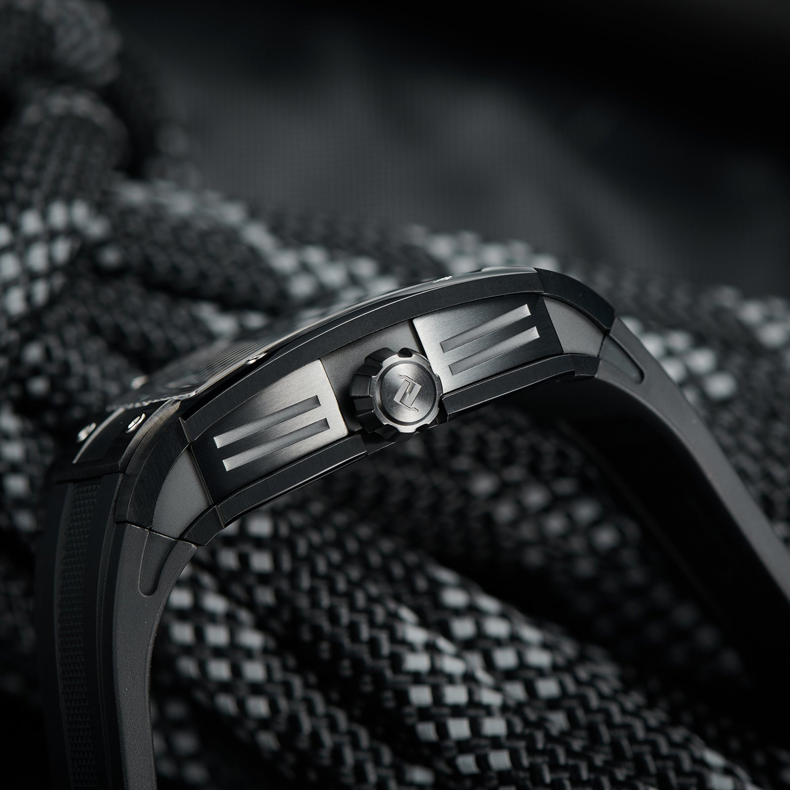 Best Luxury Oblvlo EM-S Black PVD Automatic Skeleton Watches Under $50 ...