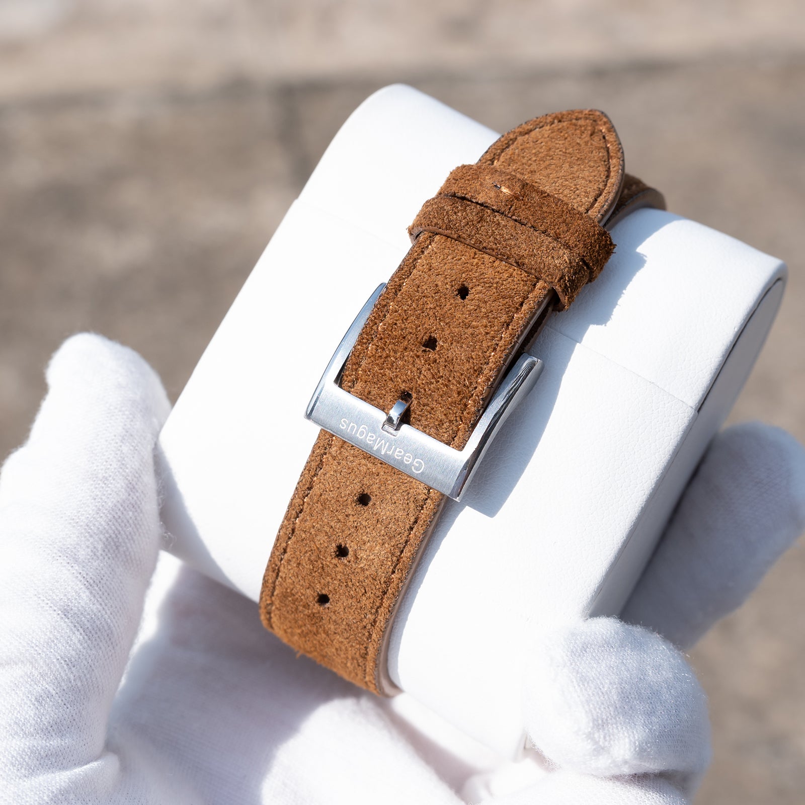 OBLVLO X GEARMAGUS Retrograde Design & Carbon Fiber Dial Watch - Swiss