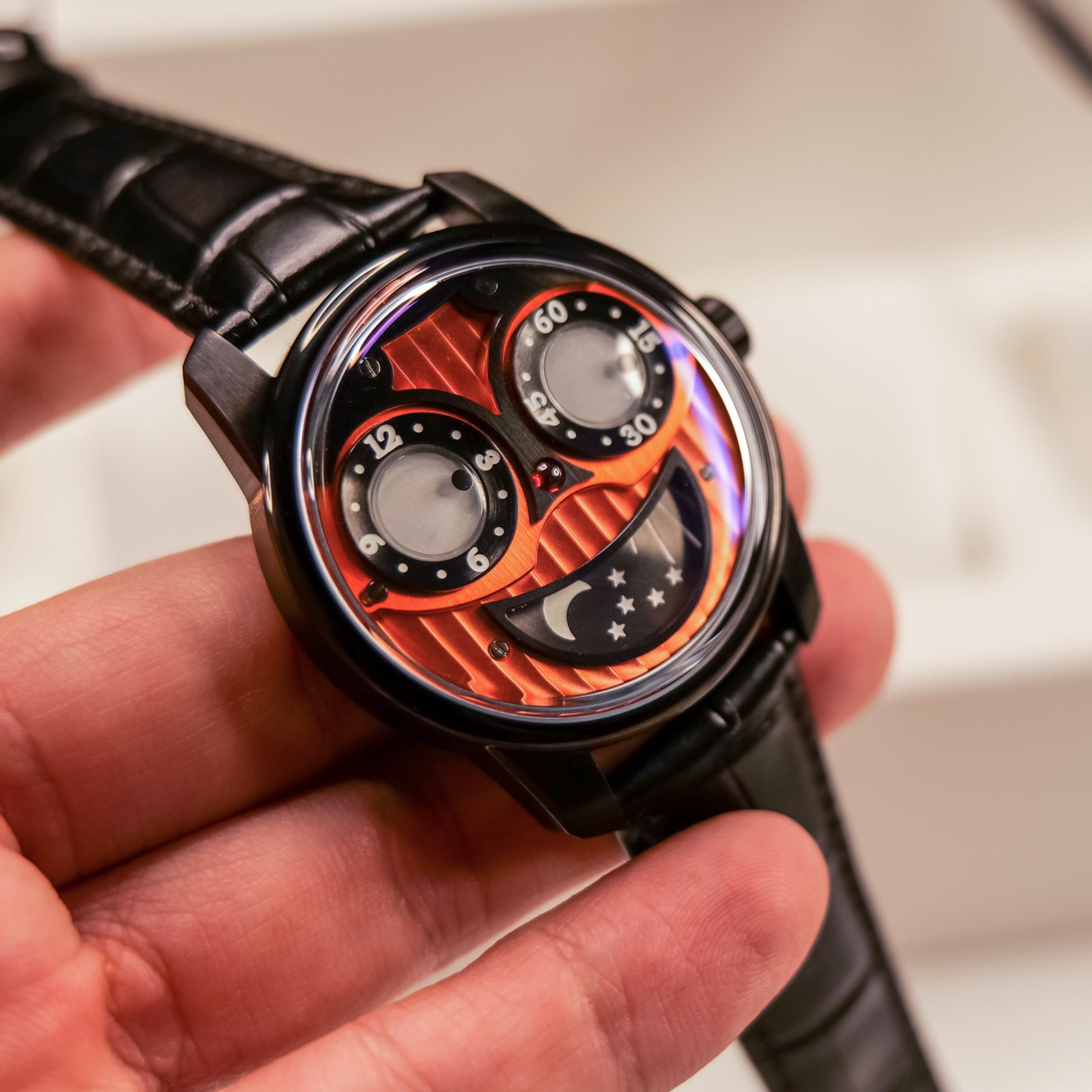 Cool Unique Clown Automatic Mechanical Watches For Men and Women - Obl ...