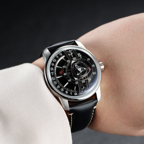 OBLVLO JM ROTOR Series - Mens Unique Skeleton Automatic Watches