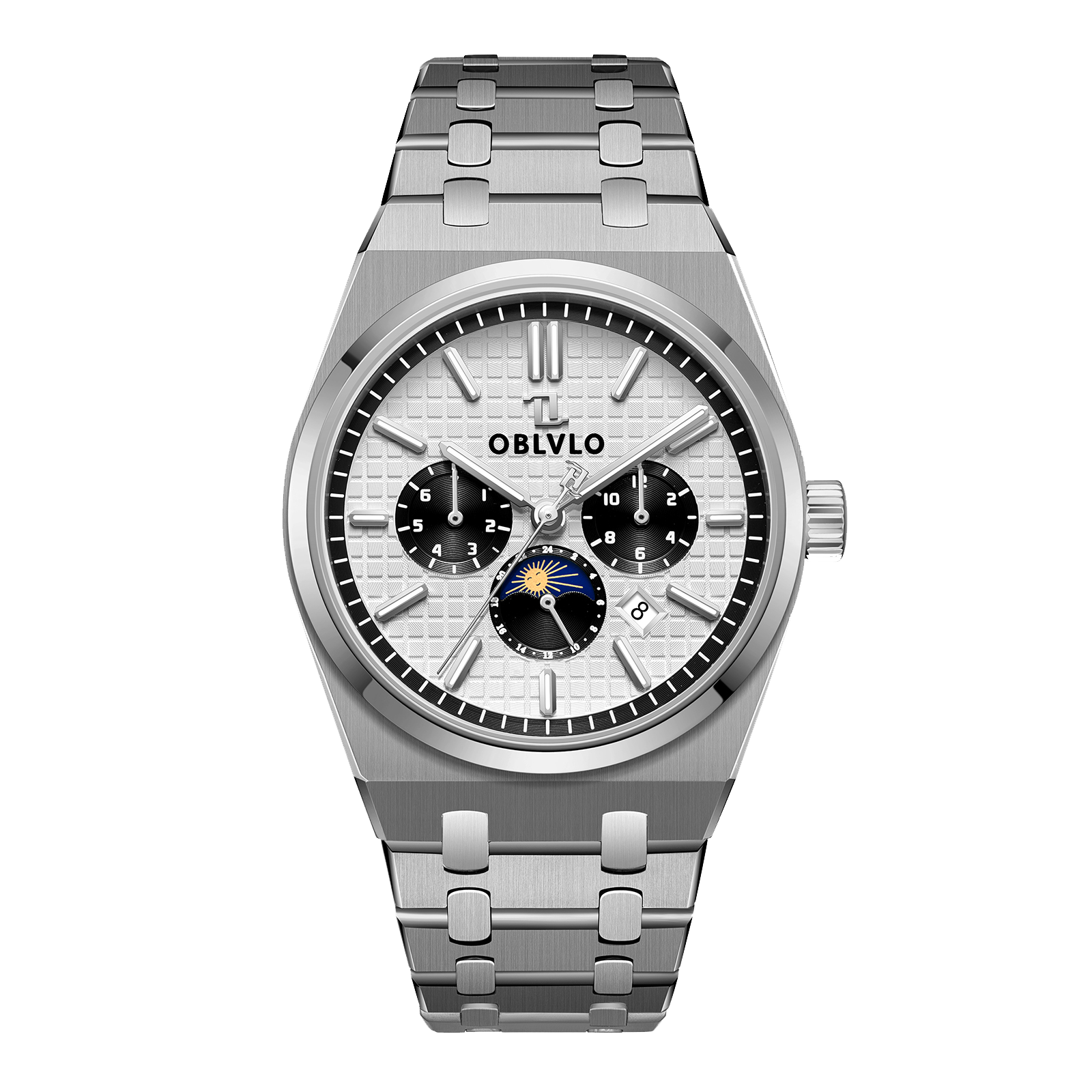 Top Affordable Luxury Panda Dial Chronograph Automatic Watches for Men